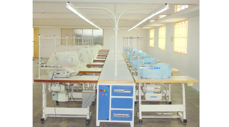 Line Production Tables - POWERTECH GARMENT FURNITURES