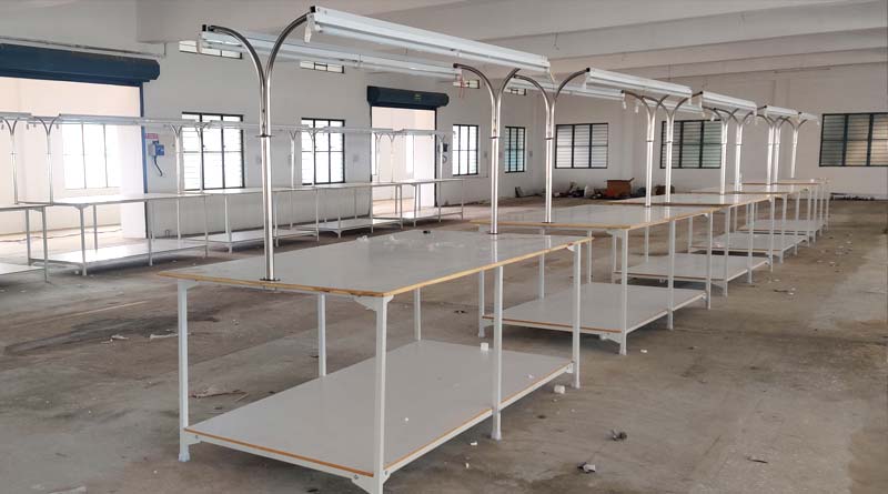 Checking Cutting Tables - POWERTECH GARMENT FURNITURES